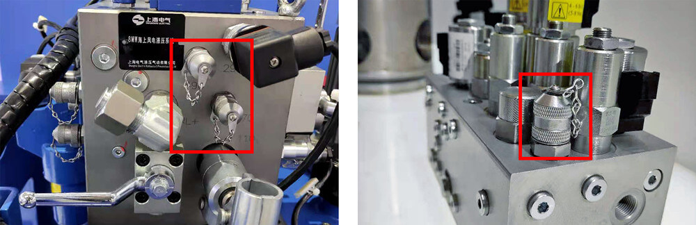 Hydraulic Test Point with Tee Connection - Mongor Fluid